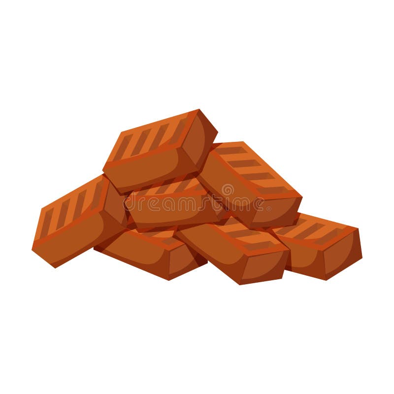 Brick Cartoon Background stock vector. Illustration of drawn - 44126753