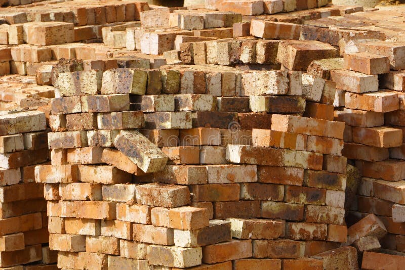 Pile of bricks stock image. Image of stack, delivered, build - 824103