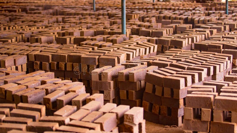 Bricks factory stock photo. Image of industry, plant - 14305240