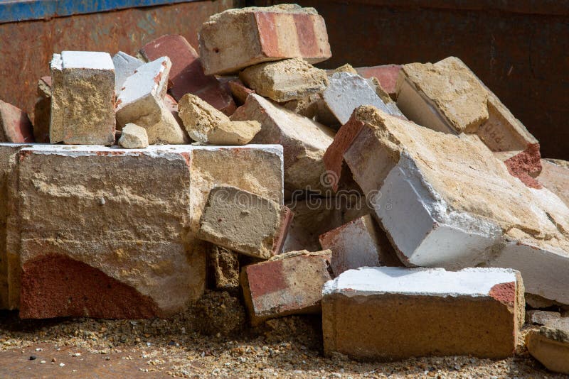205 Crushed Bricks Rubble Stock Photos - Free & Royalty-Free Stock ...