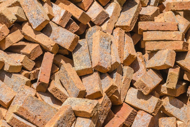Pile of bricks stock image. Image of pattern, construction - 47108199
