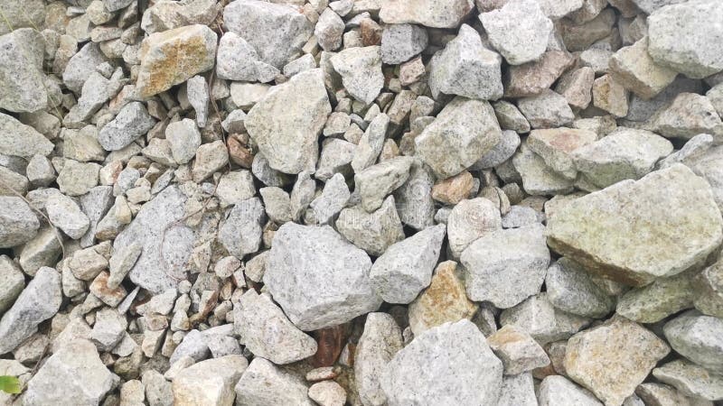 Pile of Broken Granite Stone on the Outdoor Farm. Stock Footage - Video ...