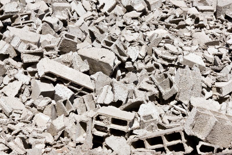 Dirt and Rubble stock image. Image of destruction, cement - 449501