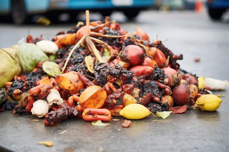 Pile of Bruised Fruit Rejected for Sale at a Market Stock Image - Image ...