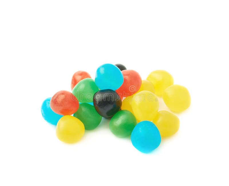 Pile of Candy Ball Sweets Isolated Stock Image - Image of childhood ...