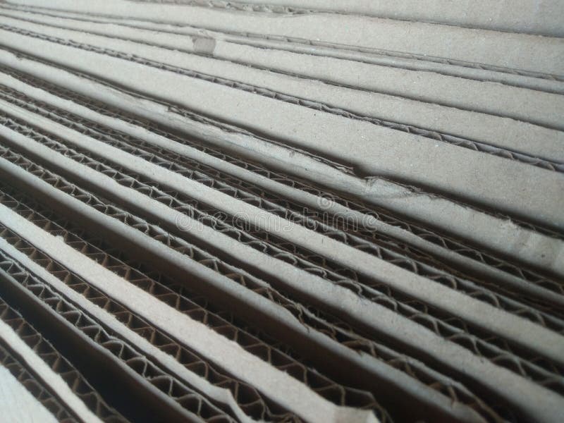 A Pile of Cardboard Sheets Forms a Quite Unique Pattern Stock Photo ...