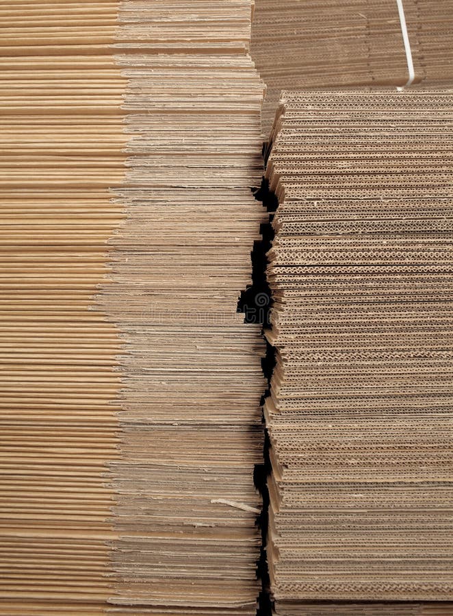 Pile of Cardboard Textured Background Stock Photo - Image of backdrop ...