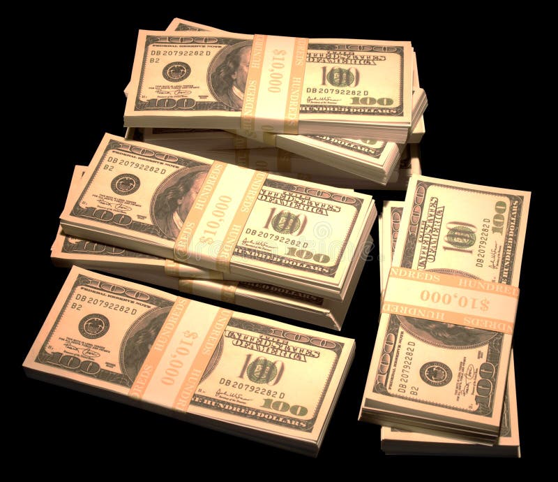 Pile of Cash stock image. Image of wealth, briefcase, making - 2319497