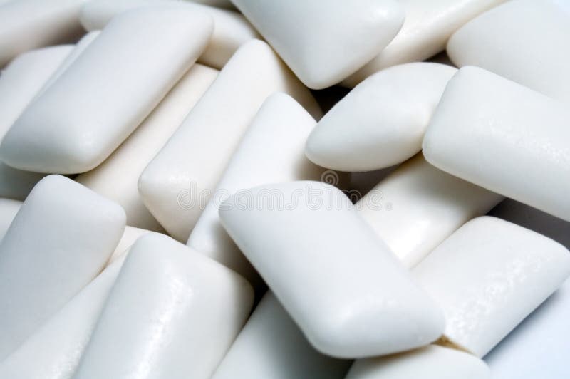 Pile of chewing gum stock image. Image of coated, rectangular - 4867871
