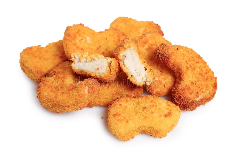Pile of chicken nuggets stock image. Image of breast - 369103317