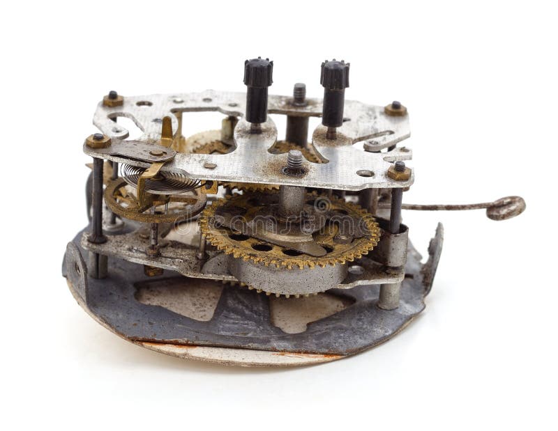 Pile of clock parts stock image. Image of detail, vintage - 276325117