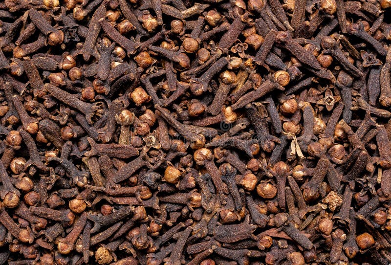 Pile of Cloves Close Up. Cloves Texture Stock Image - Image of ...