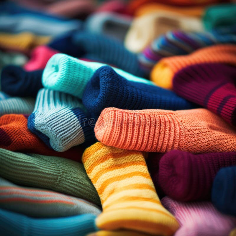 A Pile of Colorful Eggs with Black and White Designs, AI Stock Image ...