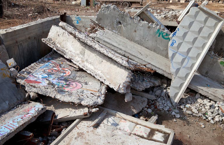 1,140 Concrete Rubble Slab Stock Photos - Free & Royalty-Free Stock ...