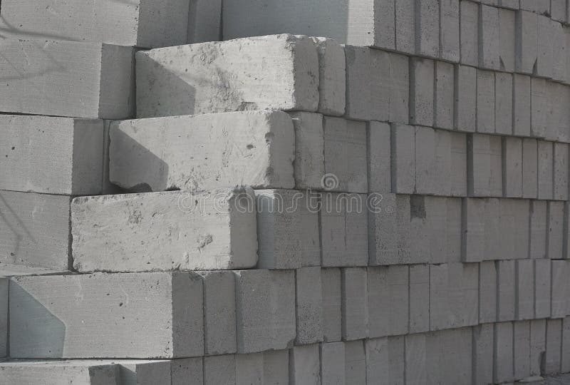 A Pile of Construction Blocks Stock Photo - Image of pile, background ...