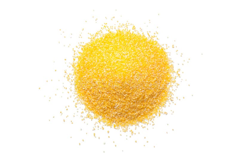 Pile of corn grits stock image. Image of grain, uncooked - 319048361