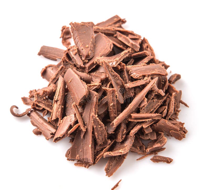 Pile of Dark Brown Chocolate Pieces III Stock Image - Image of ...