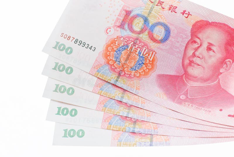 Pile De Renminbi, 100 Cent Dollars Photo stock - Image du affaires ...