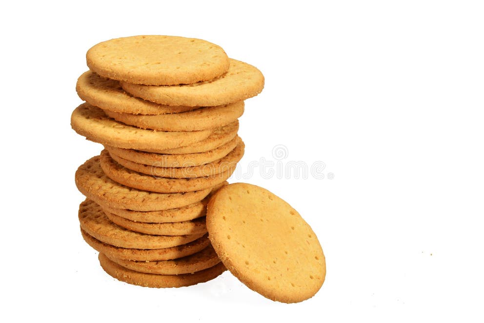 Pile de biscuit digestif image stock. Image du brun, manger - 51409597