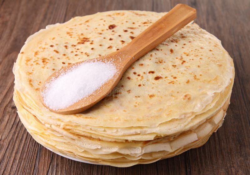Pile de crêpe photo stock. Image du repas, recette, gâteau - 21781938