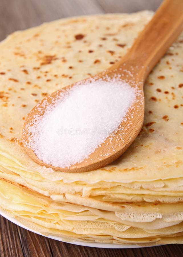 Pile de crêpe photo stock. Image du repas, recette, gâteau - 21781938