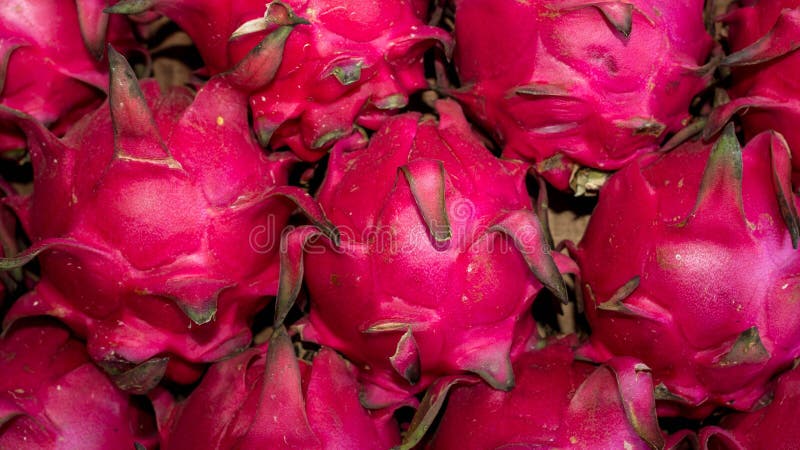 Pile De Fruit Du Dragon Rouge De Pitaya Photo stock - Image du ...