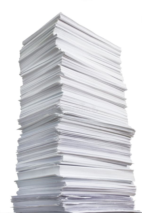 Pile De Papier Papier