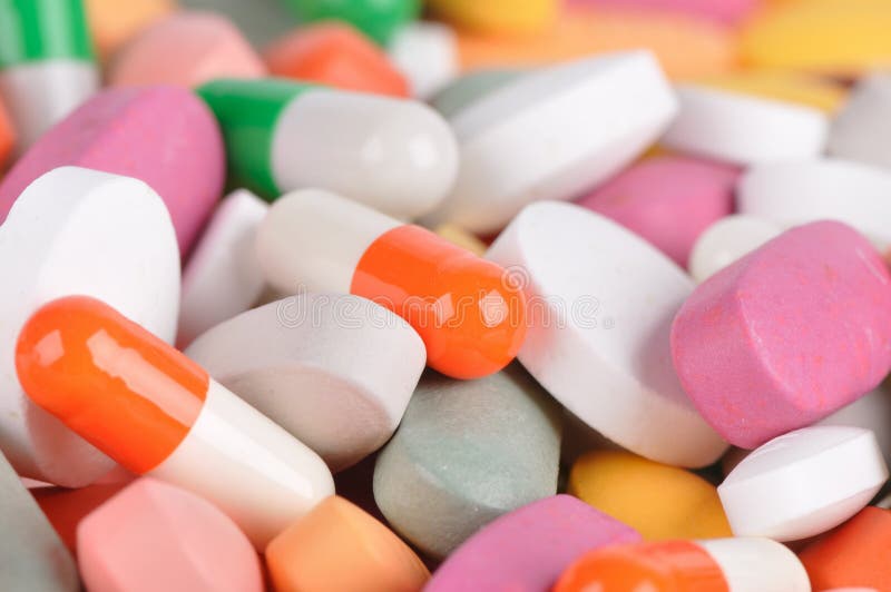 Pile de pillules image stock. Image du médicament, chimique - 21659249