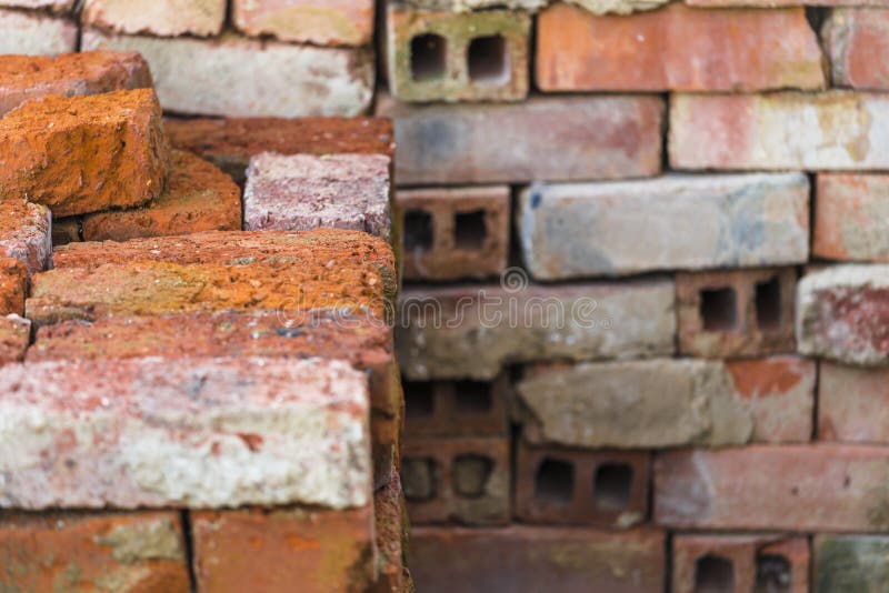 Old Building Materials - Stacked Bricks Stock Photo - Image of antiques ...