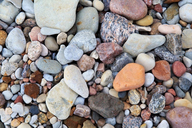 Pile of Different Smooth Stones Stock Photo - Image of large, pile ...