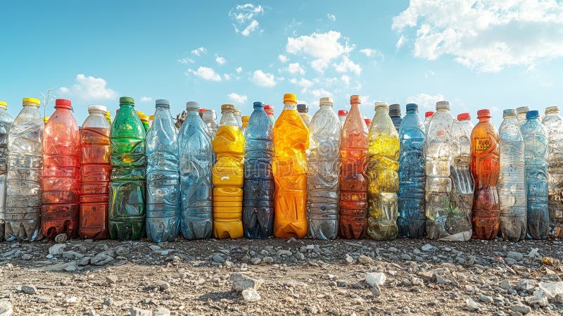 Pile Different Types Colors Plastic Waste Stock Photos - Free & Royalty ...