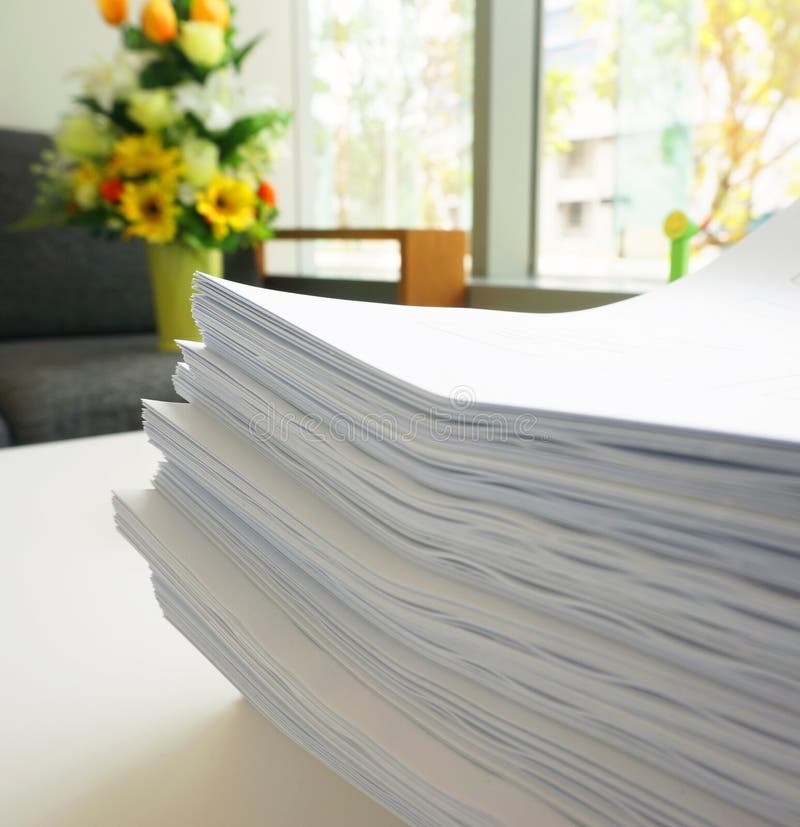 Pile of document stock image. Image of work, storage - 39632363