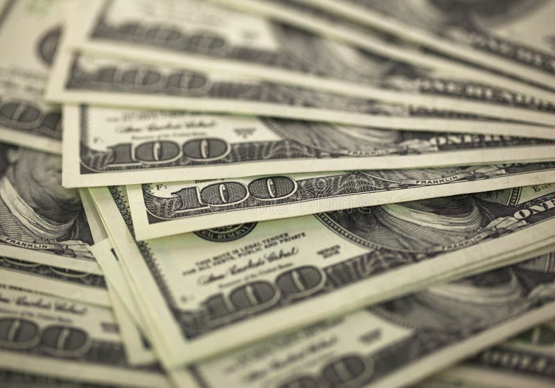 Pile of dollars stock photo. Image of business, wealth - 26777470