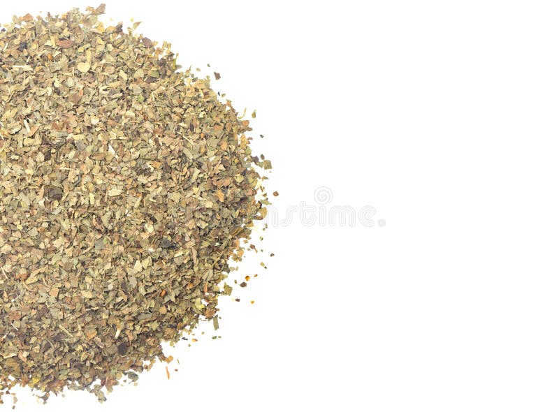 Pile of Dried Basil stock image. Image of flavor, ingredient - 126086229