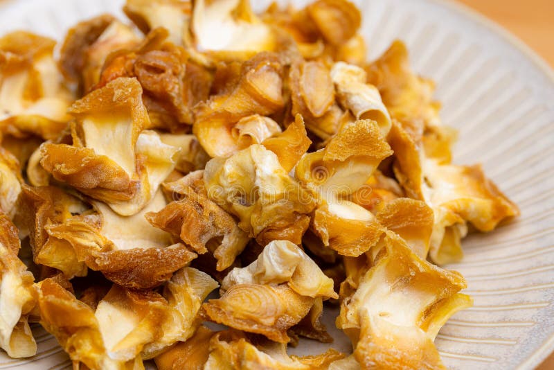 Dried conch meat stock photo. Image of traditional, plate - 274229726