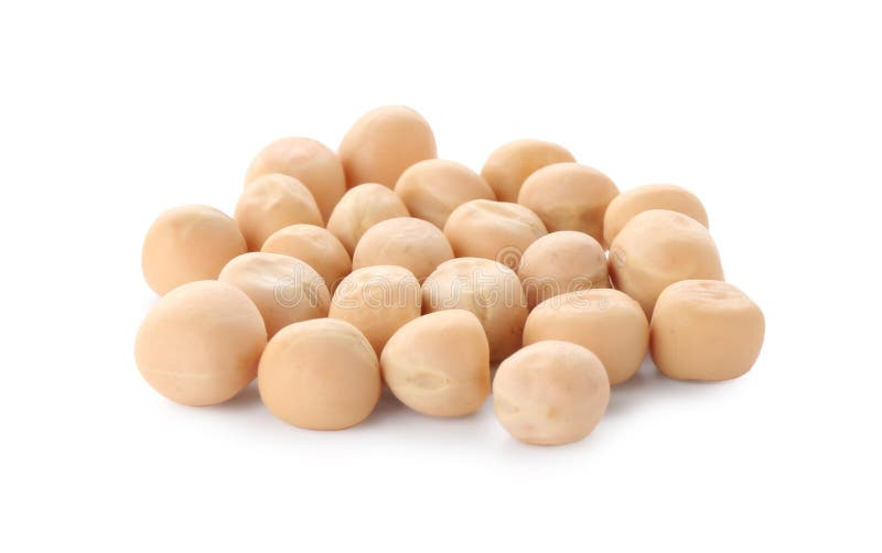Pile of Dried Peas Isolated on White Stock Photo - Image of protein ...
