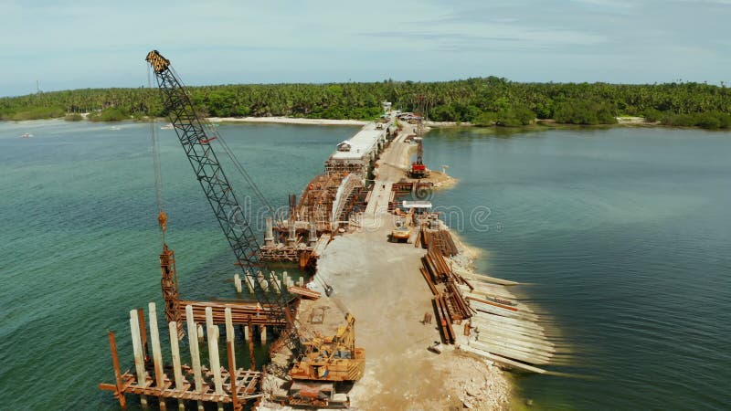 Pile Cap and Column Stump Under Construction at the Construction Site ...