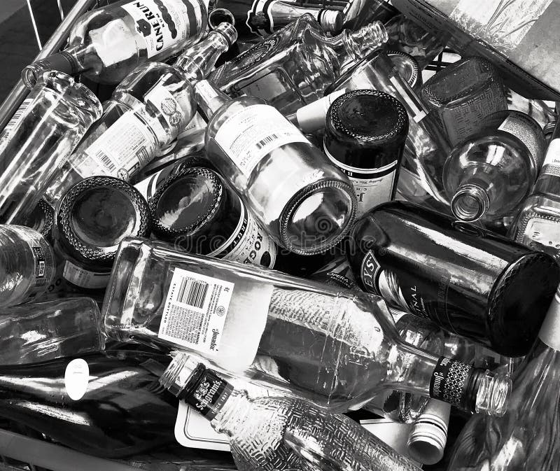 Empty bottles editorial image. Image of recyclable, group - 221768330