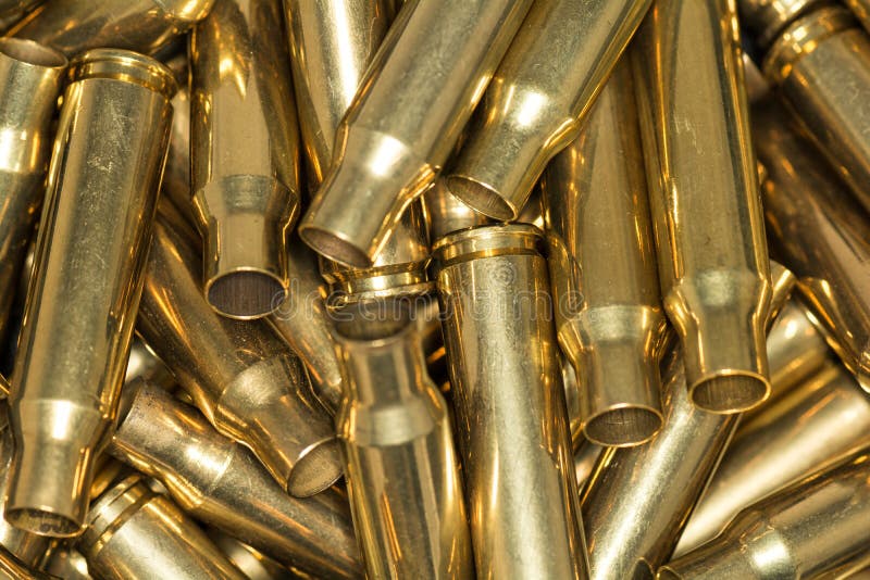 Pile Of Empty Bullet Shells Royalty Free Stock Photo - Image: 35337825