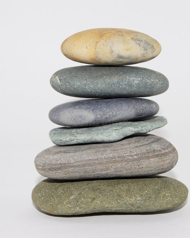 Pile en pierre photo stock. Image du équilibre, holistique - 17937198