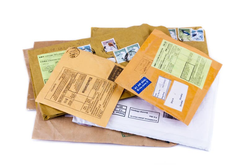A pile of bills /junk mail stock photo. Image of envelope - 730664