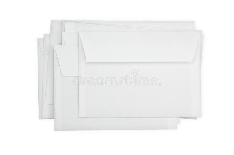 A pile of envelopes stock image. Image of connection - 14514945