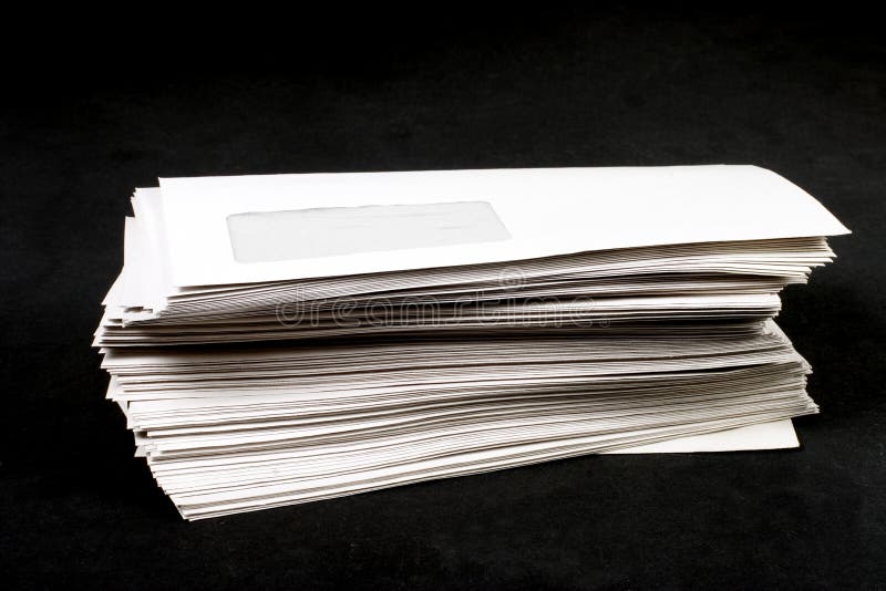 A pile of unopened letters stock image. Image of bills - 2751319