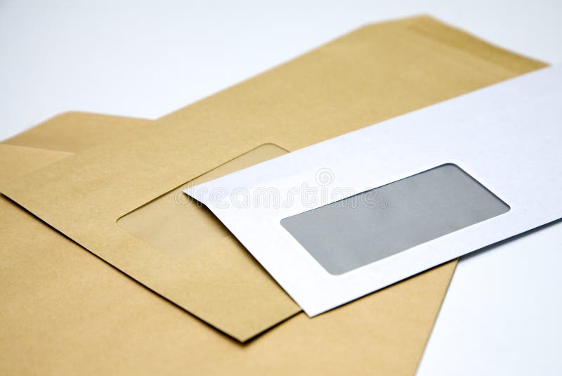 Stack of envelopes stock image. Image of unwritten, address - 5589177
