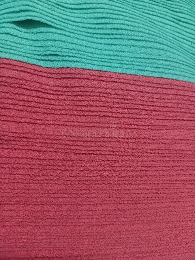 Pile of Fabric with Two Beautiful Colors Stock Image - Image of pile ...