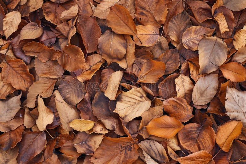 A Pile of Fall Leaves Scattered Across the Ground, Awaiting ...