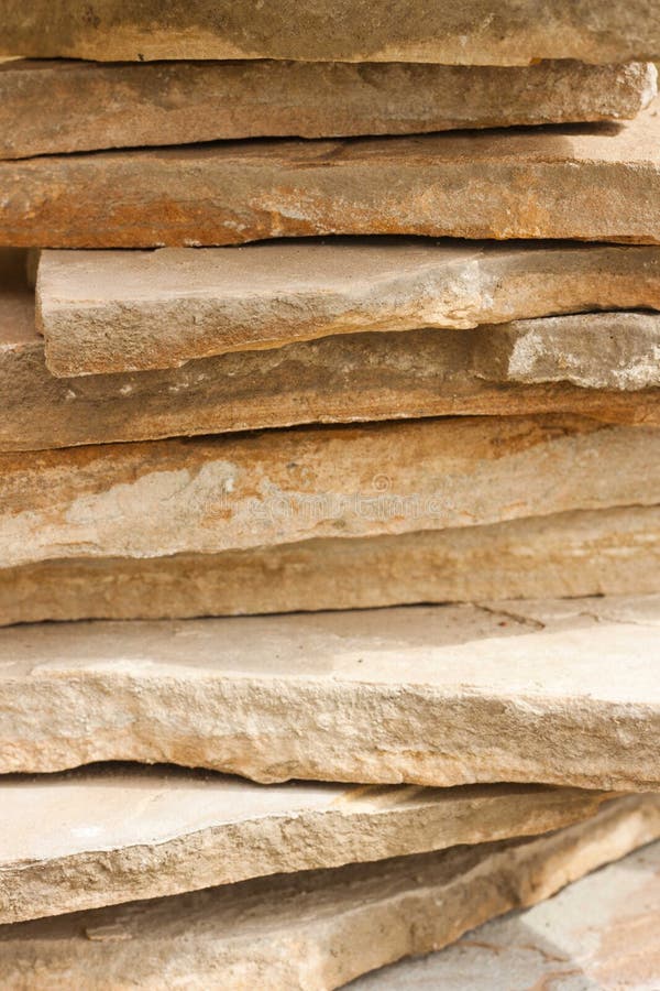 Pile of flat stones stock image. Image of side, paving - 29431931