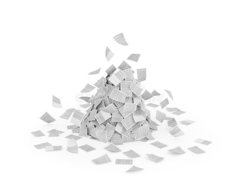 Flying Papers Png