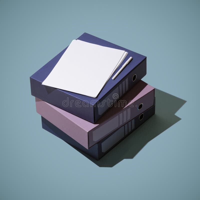 Business Administration Ring Binder Stock Illustrations – 108 Business ...