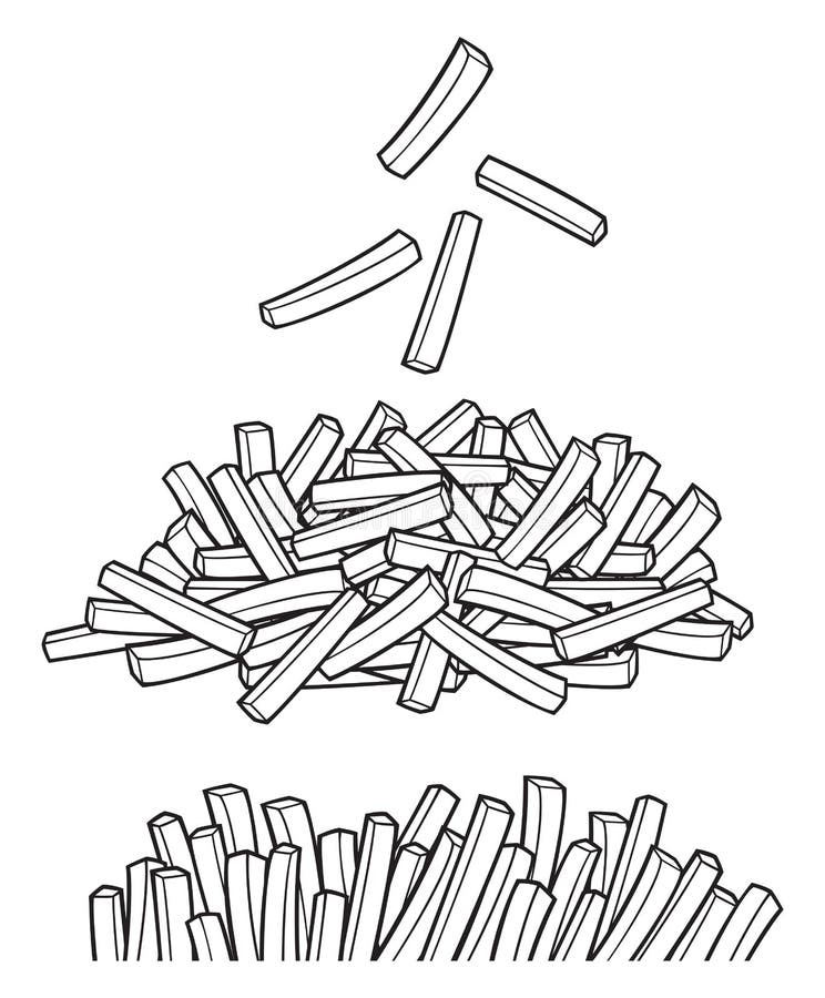 Pile stock vector. Illustration of crisp, cafe, pile - 54953955